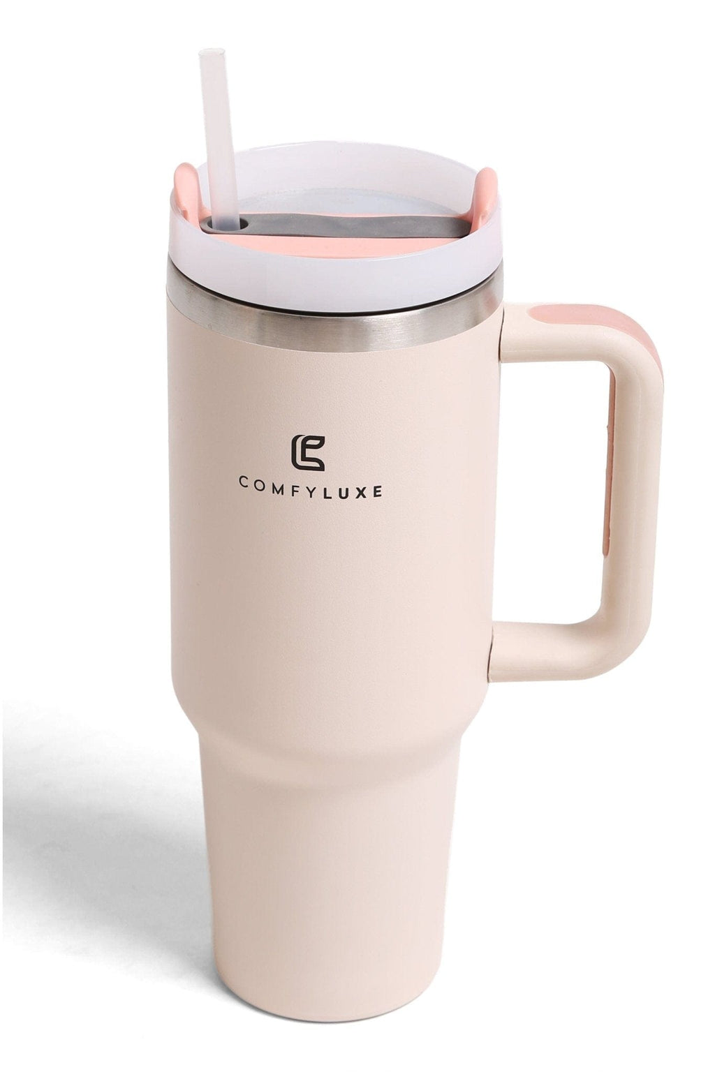TUM805 Solid Color 40 Oz Tumbler With Handle